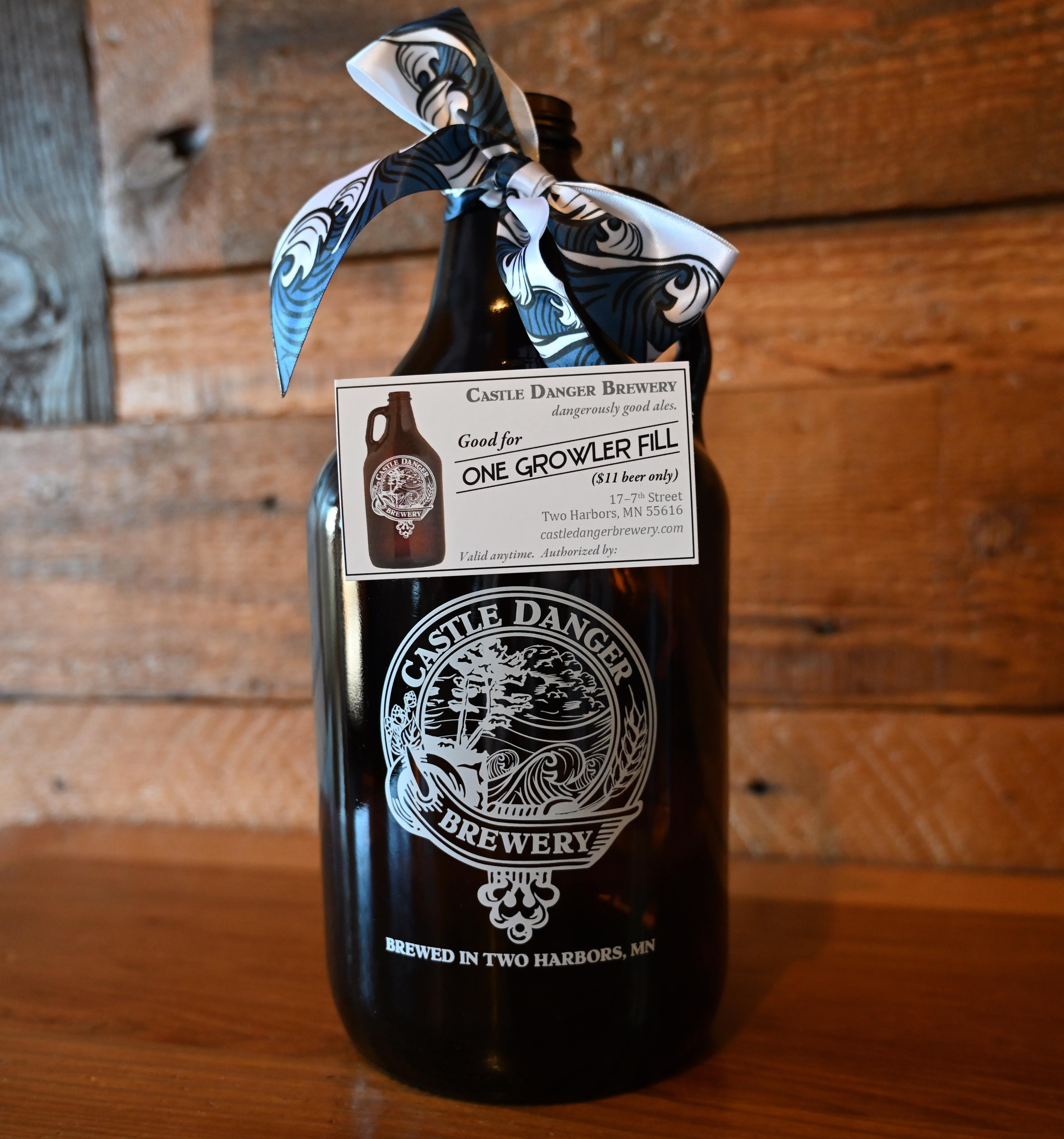 Castle Danger Growler – Castle Danger Brewery