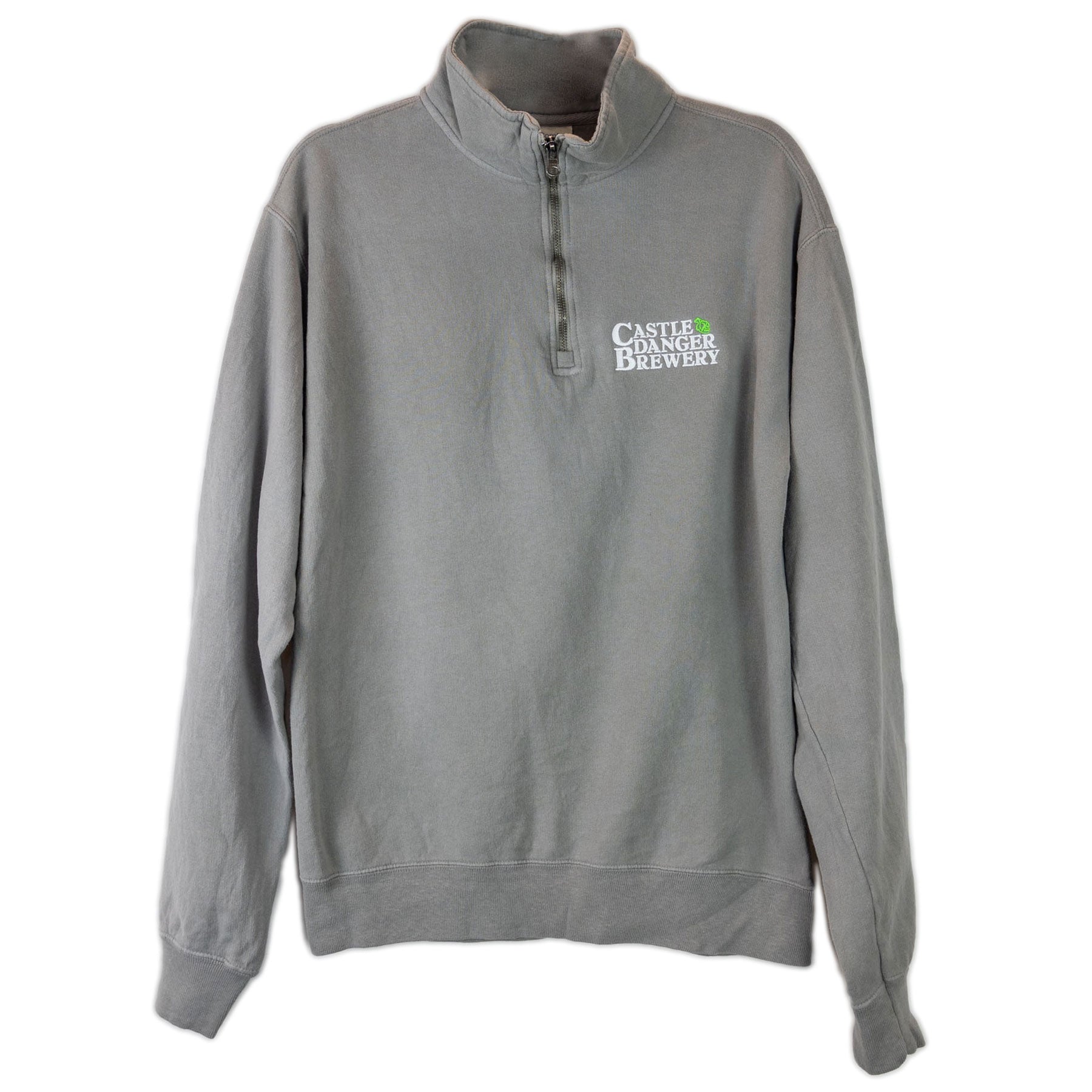 Embroidered Quarter Zip – Castle Danger Brewery